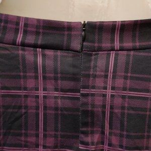 Urban Coco | Skirts | Urban Coco S Purple Tartan Pleated Mini Skirt ...